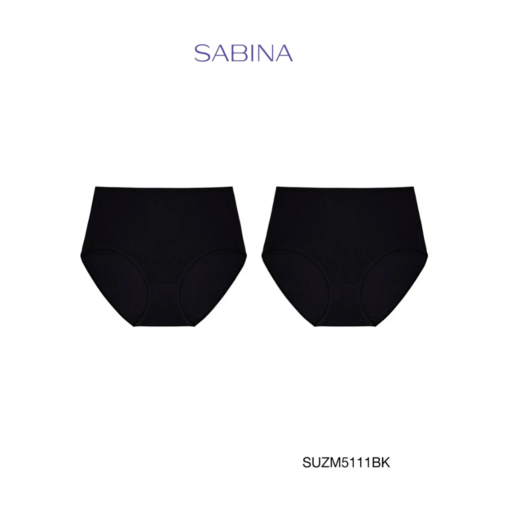(Set 2 pcs.) Sabina Basic Full Panty Style no. SUZM5111BK Black ...
