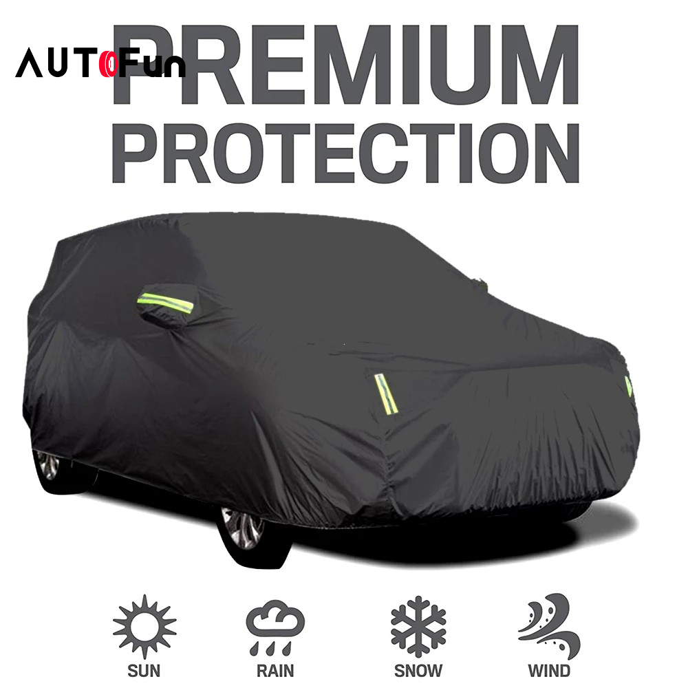 AUTOFun 4.8mSUV Toyota Car Cover Authentic Polyester Sunproof With ...