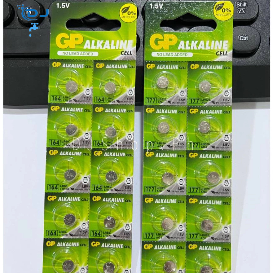 AG1 164 LR621 GP ALKALINE Battery Button cell alkaline battery | Shopee ...