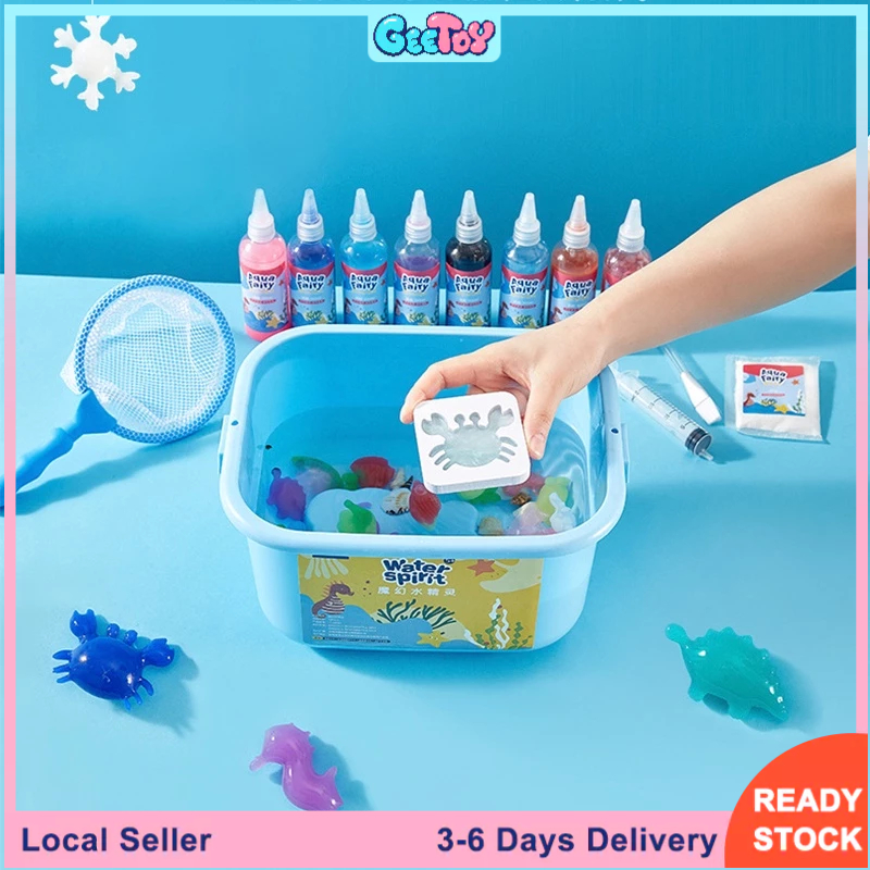 Geetoy Kids DIY Water Fairy Toys Handmade Craft Aqua Magic Water Elves ...