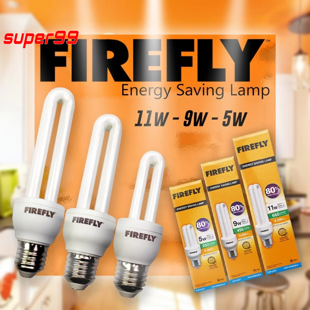 FIREFLY Energy-Saving Lamps: Bright Solutions in 5W, 9W, and 11W | Shopee Philippines