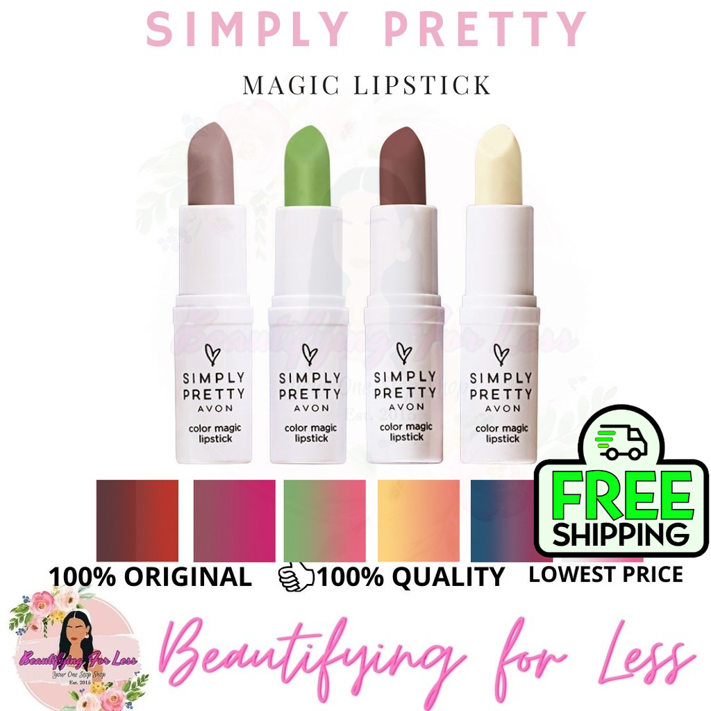 AVON SIMPLY PRETTY MAGIC LIPSTICK | Shopee Philippines