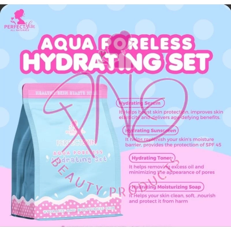Perfect Skin HYDRATING Set Aqua Poreless | Shopee Philippines