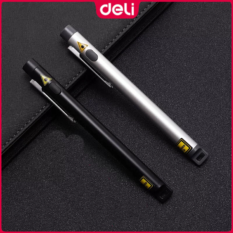 Deli Laser Pen Turning Pen Projector Pen Multi-function Electronic Red ...