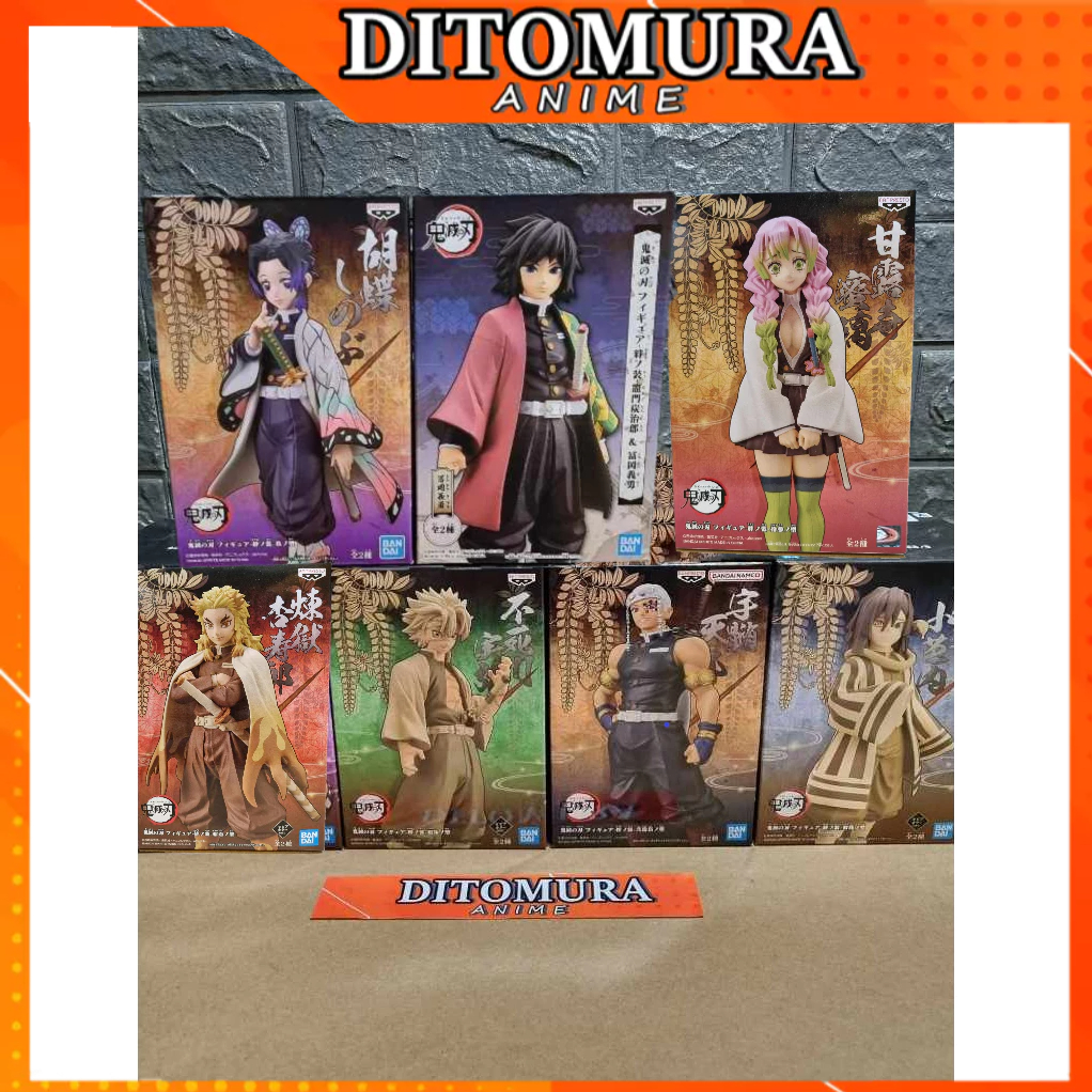 Demon Slayer Hashira Tengen Mitsuri Shinobu Tokito Sanemi Giyu Gyomei ...
