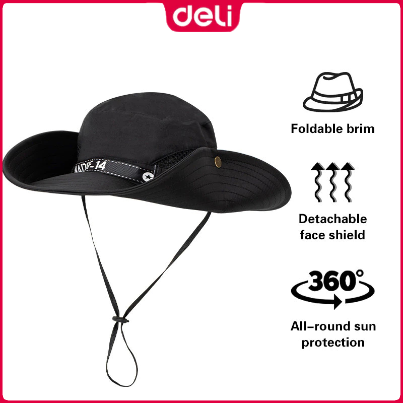 Deli Sun Hat Summer Wide Brim Hat for Travel Hiking Camping Outdoor ...