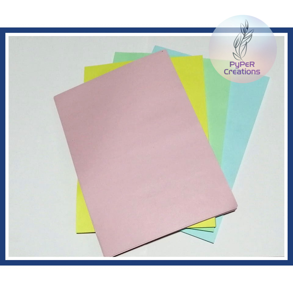 100pcs A4 SIZE Colored Onion skin / onionskin paper for DIY projects ...