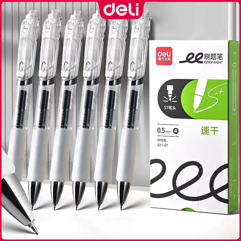 Deli S01-ST 0.5mm Quick-drying Personal Gel Pen ST Head | Shopee Philippines