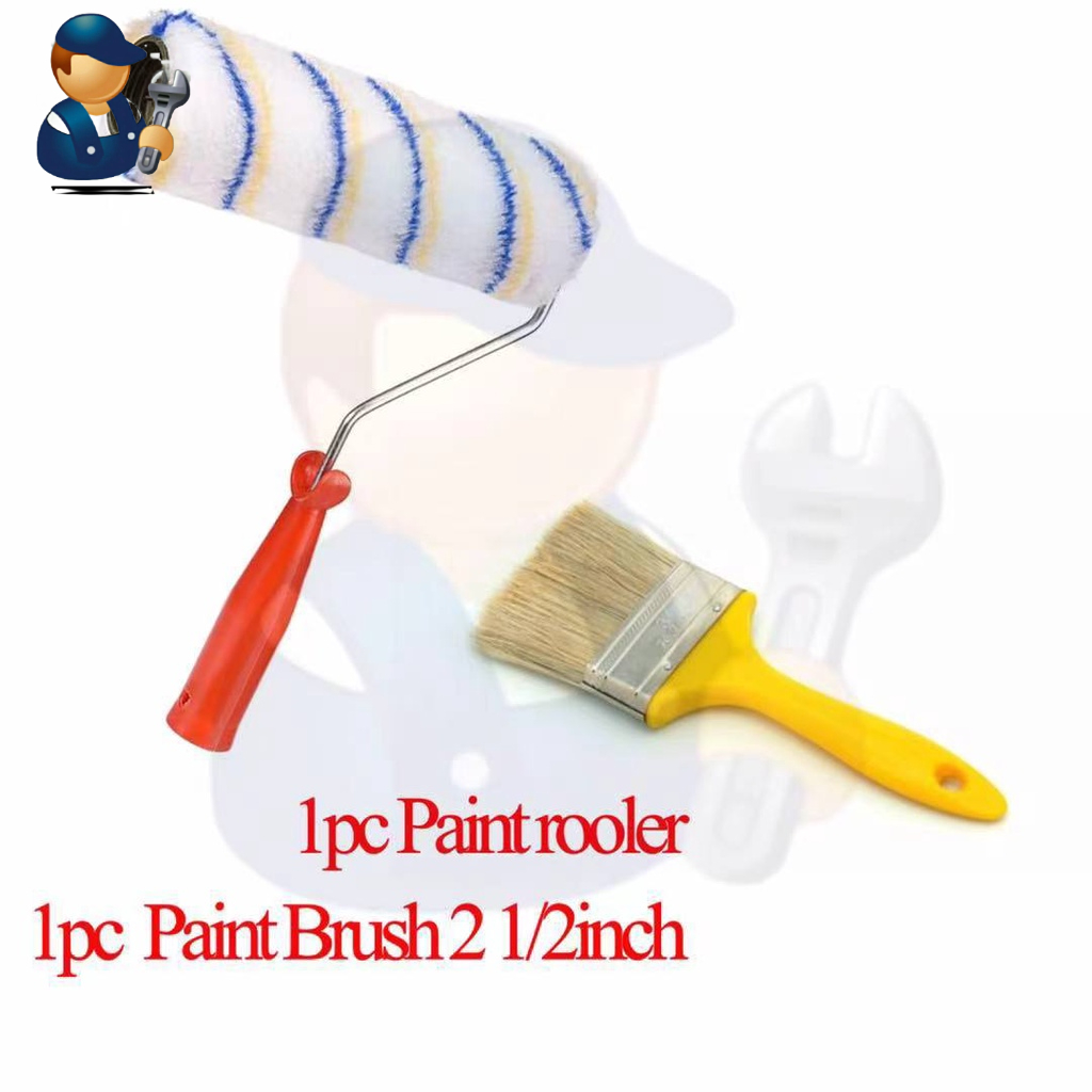 Paint Rooler 8 1/2 ''/ Paint Brush Set | Shopee Philippines