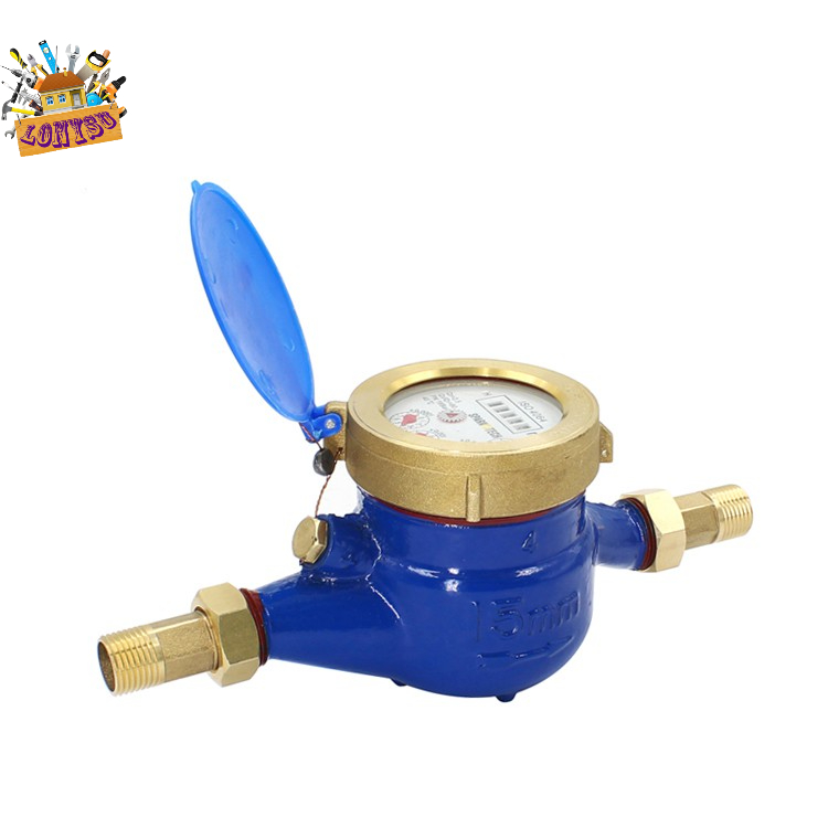 1/2 Water Meter Jet Brass Rotary Vane Multi jet cold water meter ...