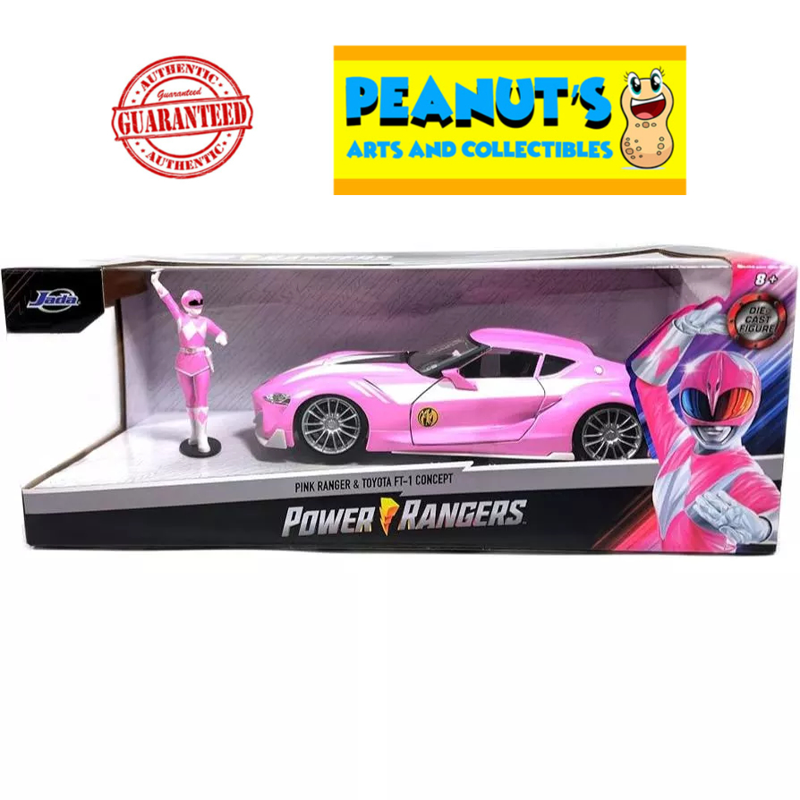 Jada Toys Mighty Morphin Power Rangers 1:24 Toyota FT-1 Concept Die ...