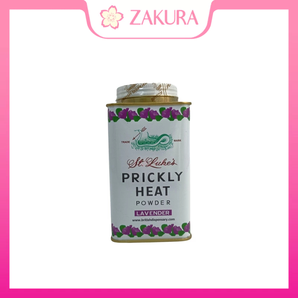 Snake Brand St Luke's Prickly Heat Lavender Powder 150g | Shopee ...