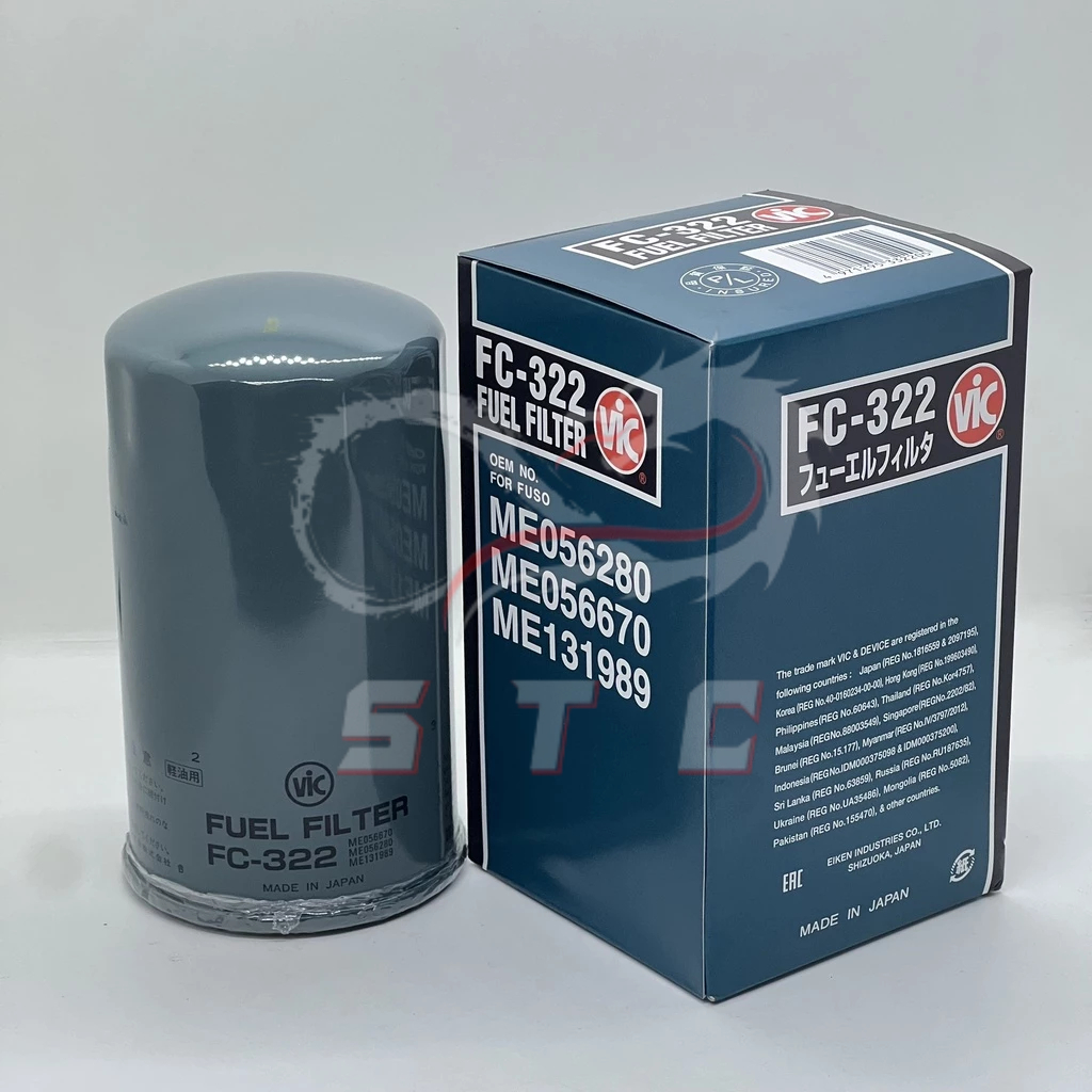 FC-322 Vic Fuel Filter For Isuzu 8DC9, 6D22 | Shopee Philippines