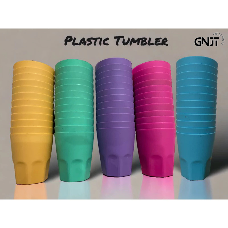 12pcs Plastic Tumbler Baso 200ml Makapal | Shopee Philippines