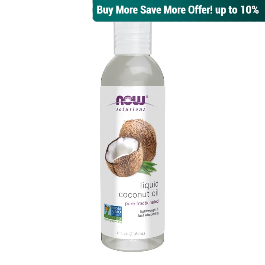 Now Solutions, Liquid Coconut Oil, 4 fl oz (118 ml) | Shopee Philippines