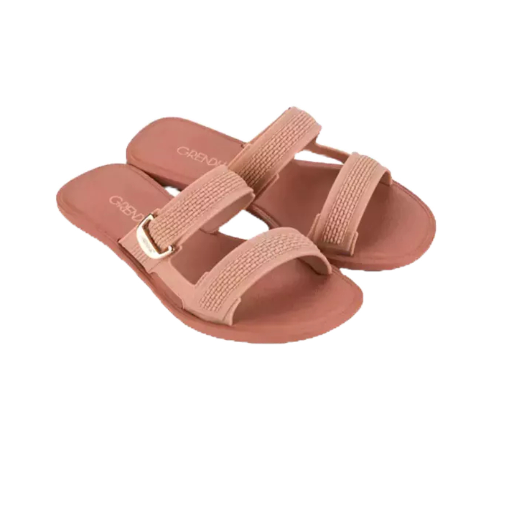 Grendha Buriti Slide Ad Nude Women's Slides | Shopee Philippines