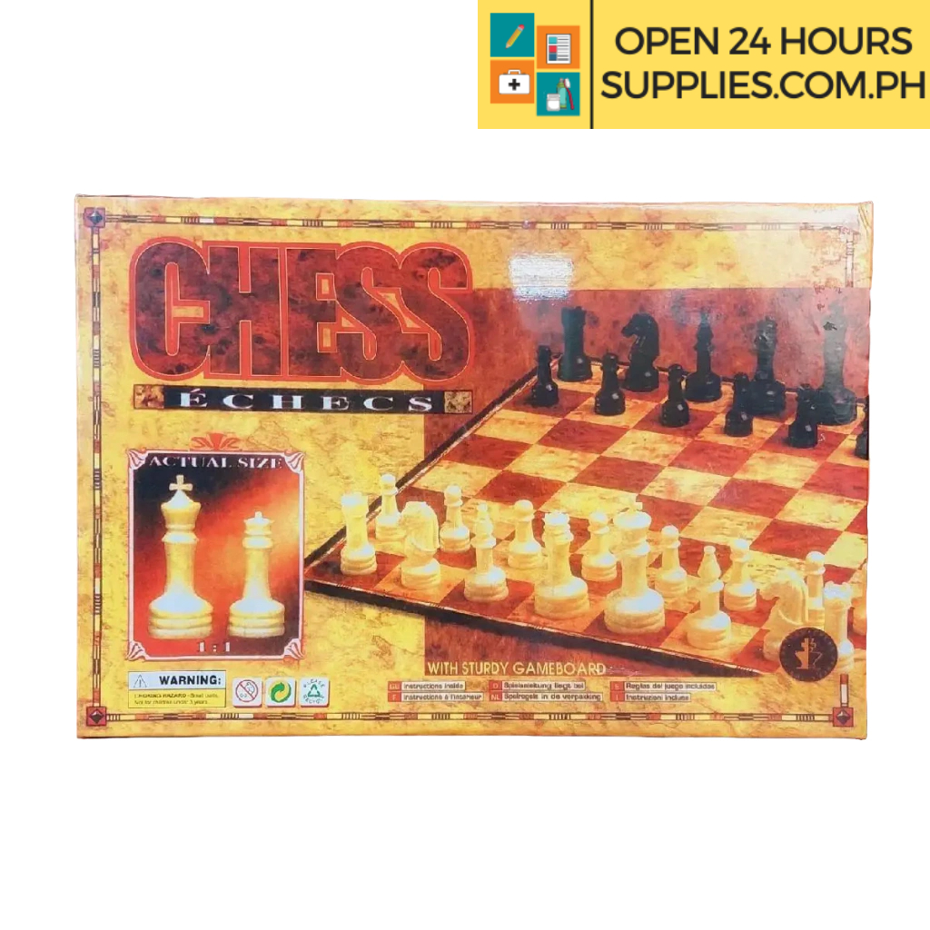 Chess - With Sturdy Game Board | Shopee Philippines