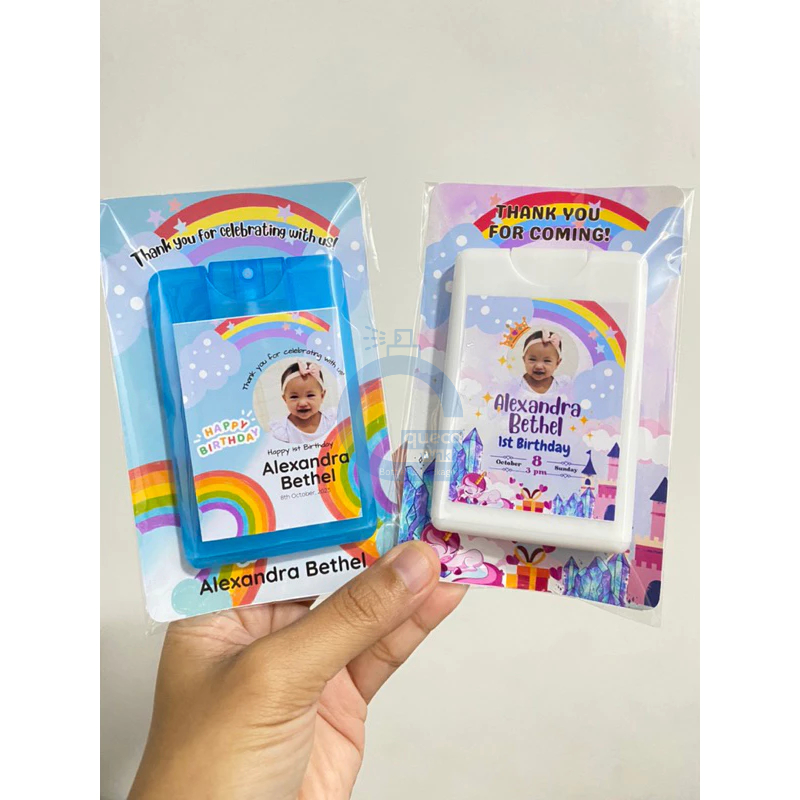 Customized Giveaways 20ml Alcohol Credit Card Type Spray Plastic Bottle ...