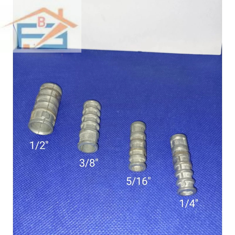 EXPANSION SHIELD Long/Short 1/4" 5/16' 3/8" 1/2" | Shopee Philippines