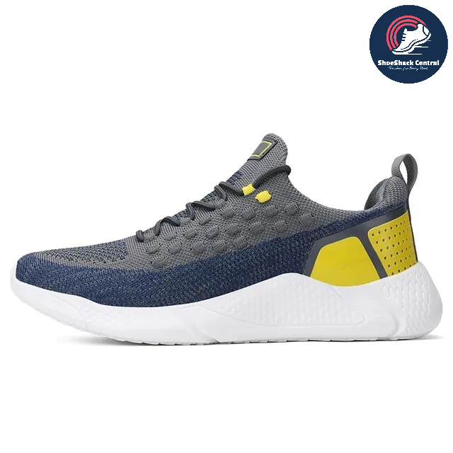 Gray Rubber Shoes For Men - Sports Casual Sneakers (Walking/Running ...