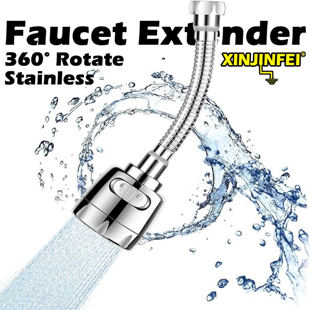 Faucet Aerator Spray Head Replacement Stainless 360° Rotate High ...