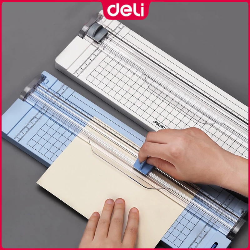 Deli A4/A5 Paper Cutter Sharp Paper Cutting Tool Manual Paper Trimmer ...