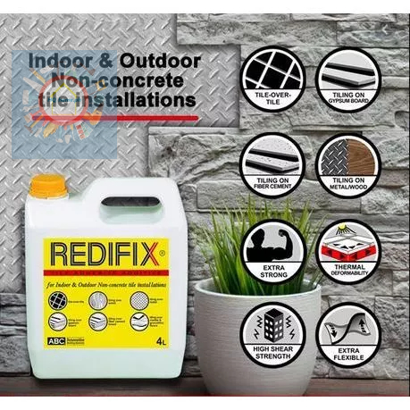 ABC Redifix Tile Adhesive Additive for Indoor & Outdoor Non-Concrete ...