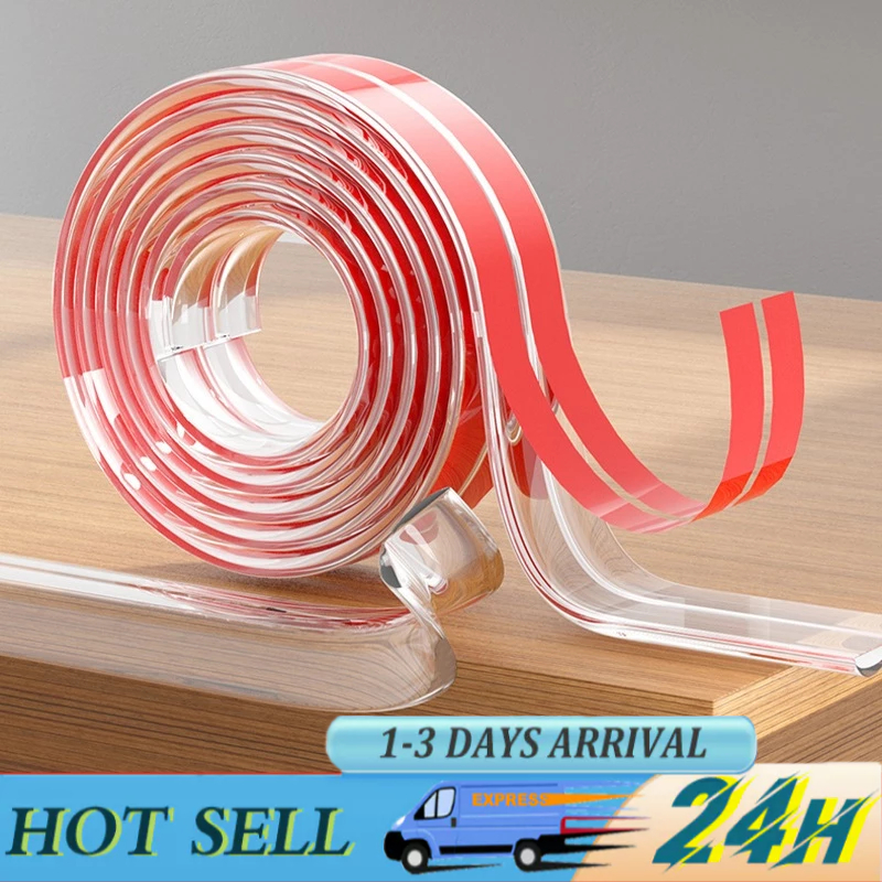 Transparent PVC Baby Protection Strip Anti-Collision Kids Safety Table ...