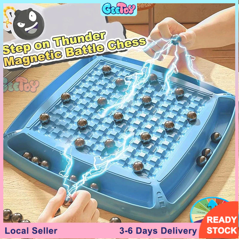 Geetoy Magnetic Induction Chess Magnet Board Battle Game Parent-child ...