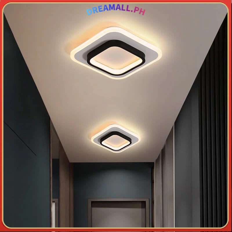 【Ready stock】LED Ceiling Light /Tri-Color Dimmable Chandelier / Bedroom ...