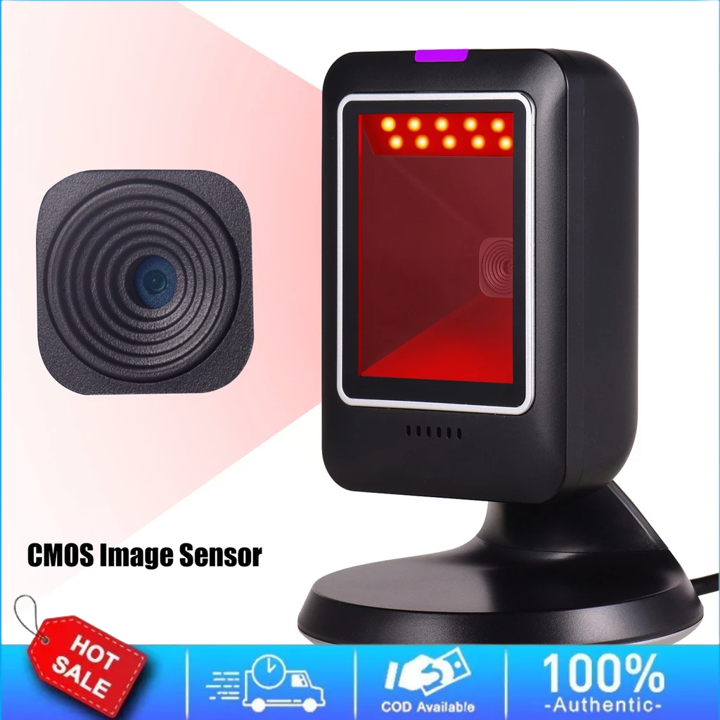 【LOCAL】MP6300Y 1D/2D/QR Omnidirectional Barcode Scanner USB Wired Bar ...