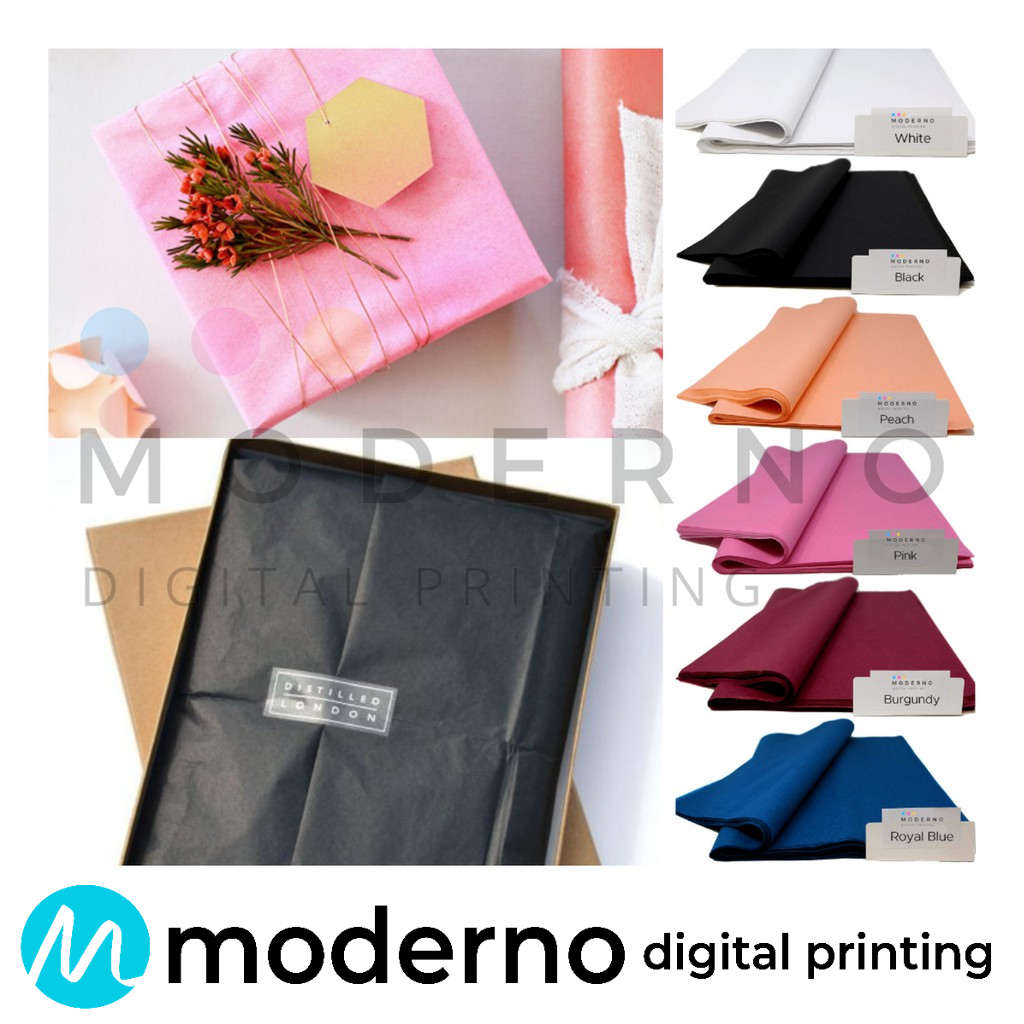 Japanese Tissue Paper Minimalist Packaging 24 pcs per Pack Gift Tag ...