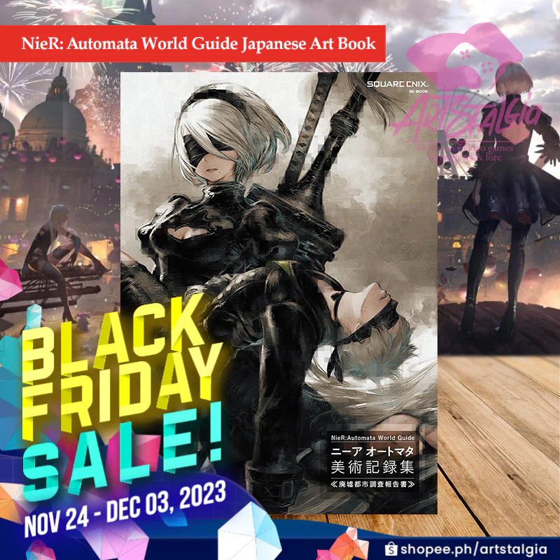 NieR: Automata World Guide Japanese Art Book | Shopee Philippines