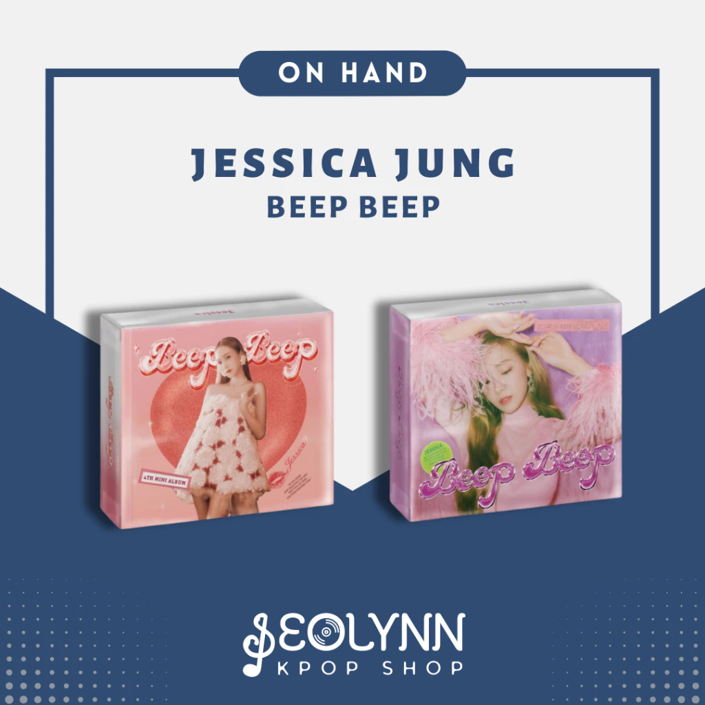 [ON HAND] JESSICA JUNG Beep Beep The 4th Mini Album SEALED OFFICIAL KPOP MERCH SNSD girls ...