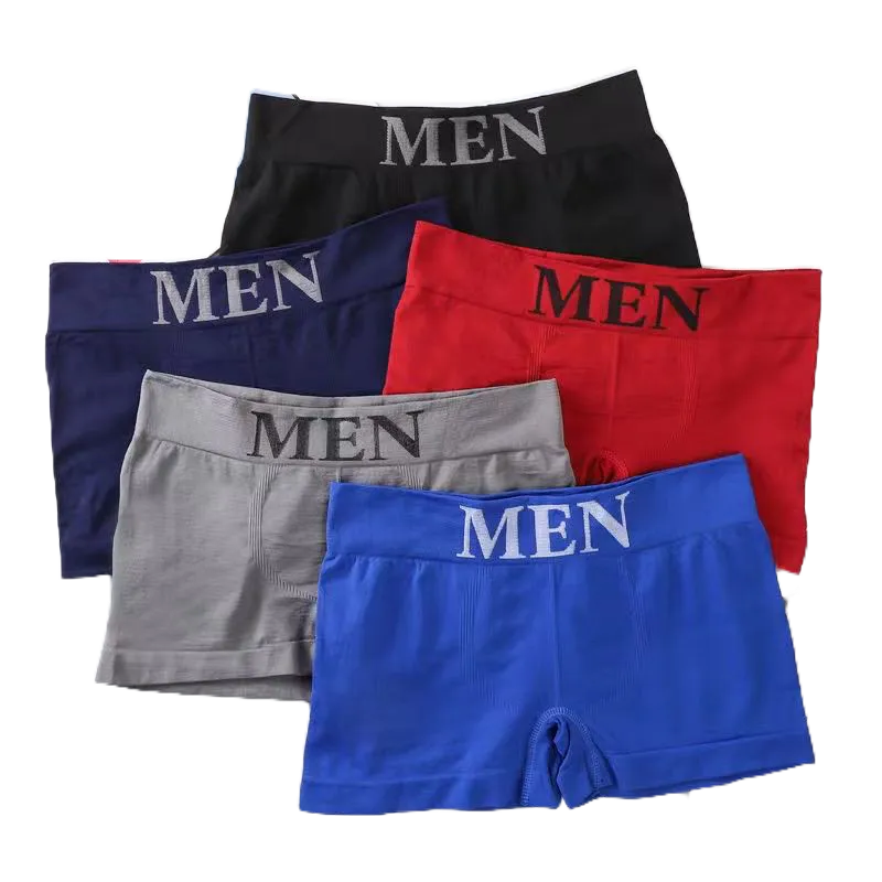Angel Fashion I Men's Stretch Ergo Type Seamless Boxer Brief I Freesize ...