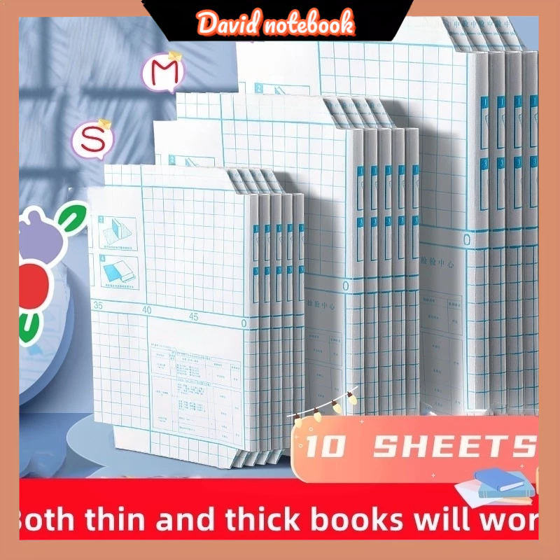 10 Sheets Self-Adhesive Book Wrapper Transparent Self-Adhesive ...