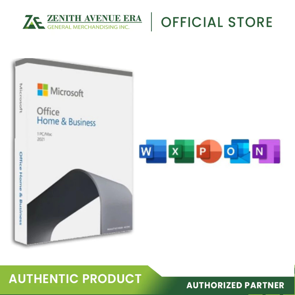 Microsoft T5D-03510 Office Home and Business 2021 English APAC EM ...