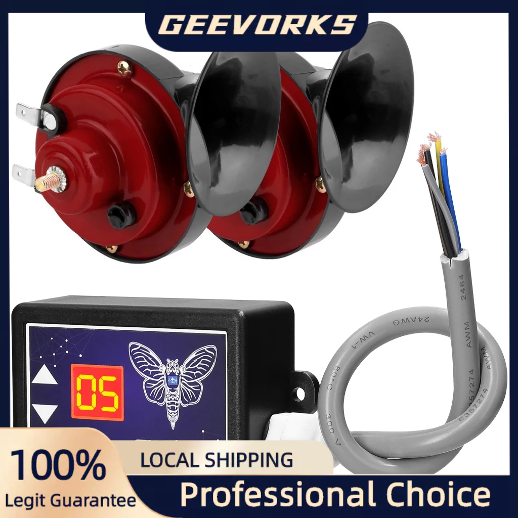 [LOCAL]15-Tone Car Horn Controller Electric Horn Speaker Sound Control ...