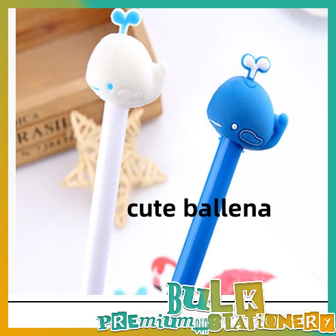 Whale Gel Pen Black 0.5mm Students' Supplies Office Supplies Creative ...