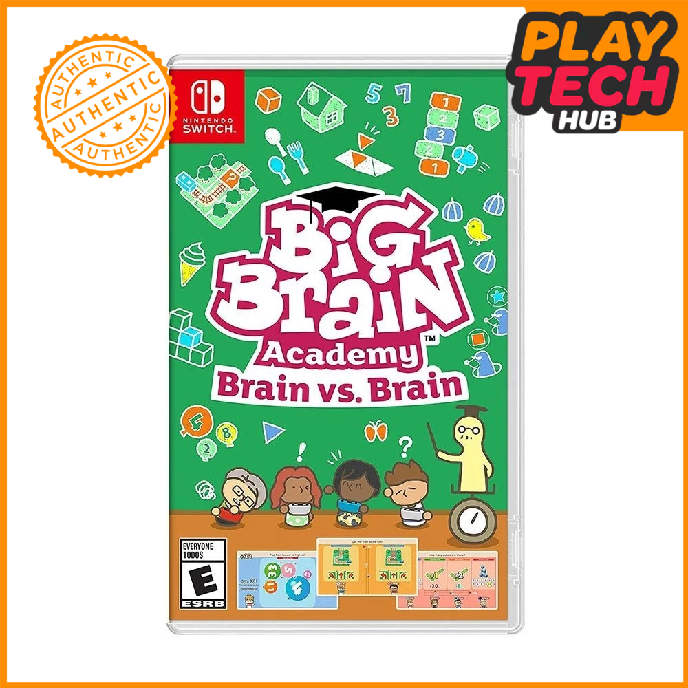 Big Brain Academy Brain vs Brain Nintendo Switch Game (US) | Shopee ...