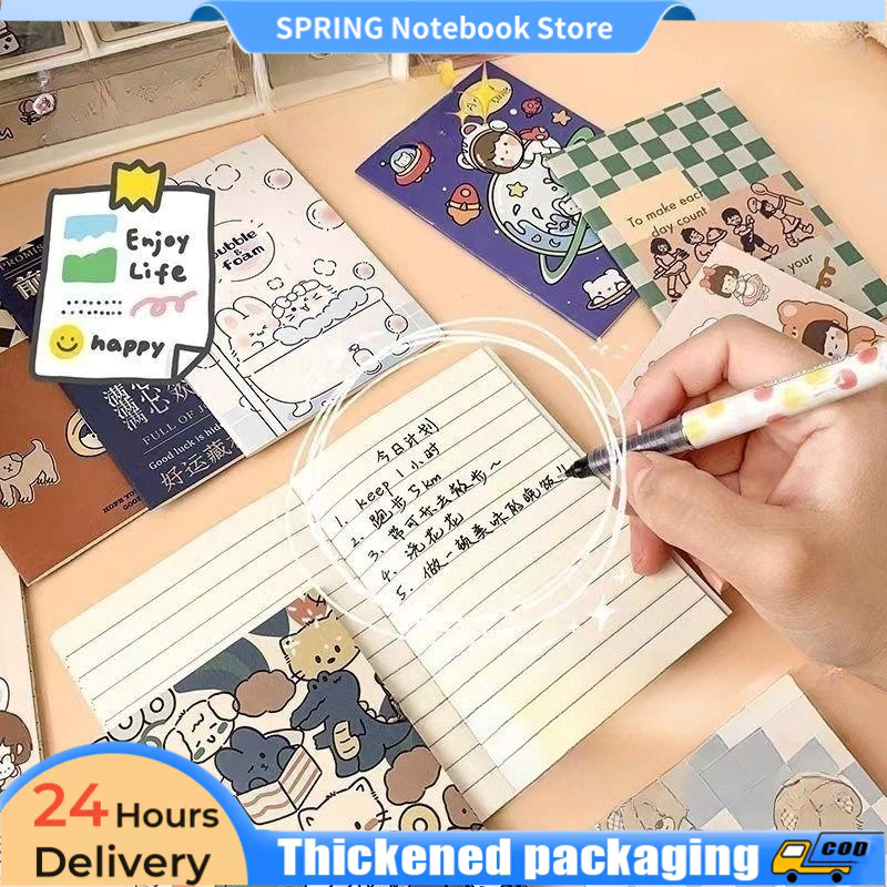 A6 Mini Notebook Cartoon Ins Cute Design Kawaii Shaped Small Portable ...