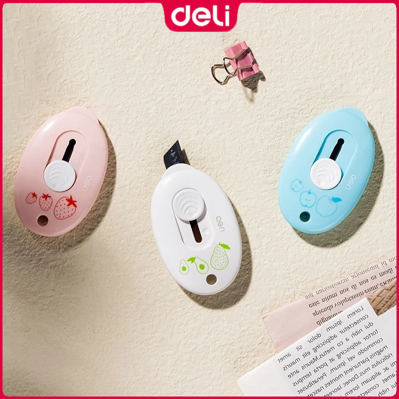 Deli Utility Knife Mini Cutter Knife Craft Wrap Box Paper Cutter E2050F ...