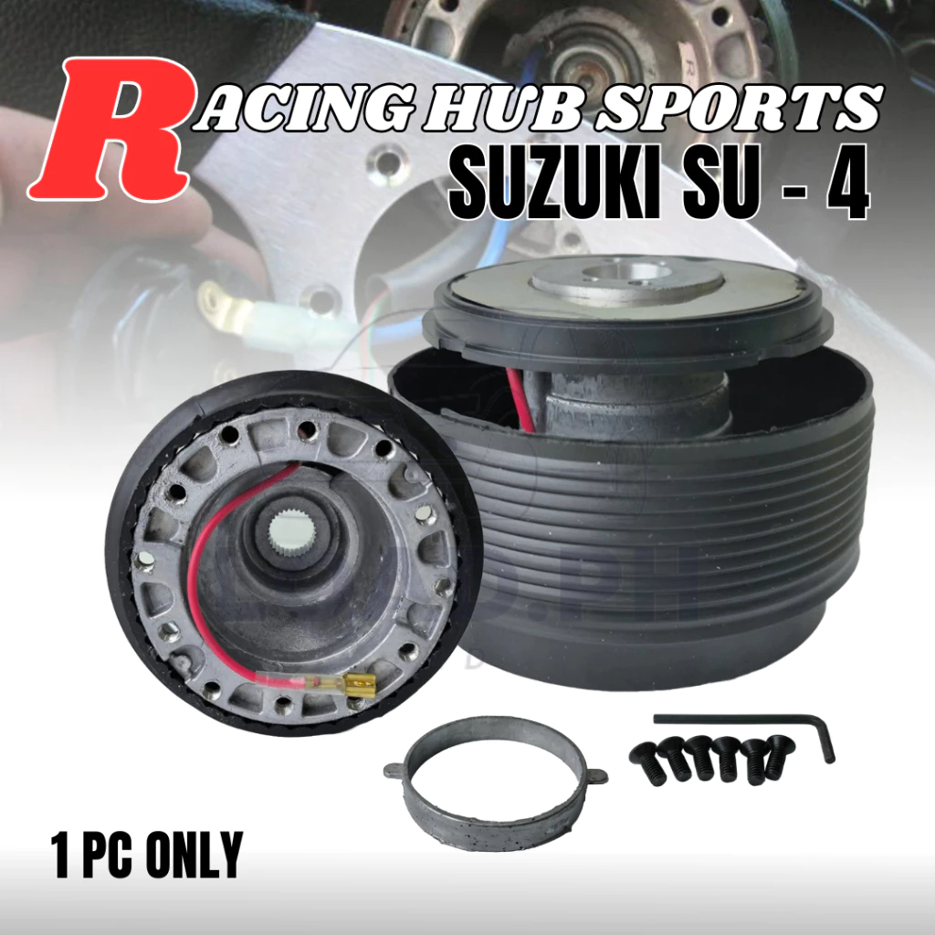 LD (SU-4) SUZUKI RACING STEERING WHEEL HUB ADAPTER (11187) | Shopee ...