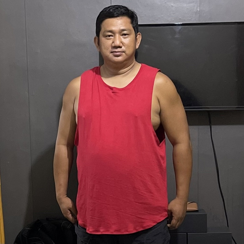 [2XL,3XL,4XL,5XL] 𝗟𝗢𝗡𝗚 𝗙𝗜𝗧 𝗧𝗔𝗡𝗞 𝗧𝗢𝗣 | MUSCLE TEE | SLEEVELESS | SANDO ...