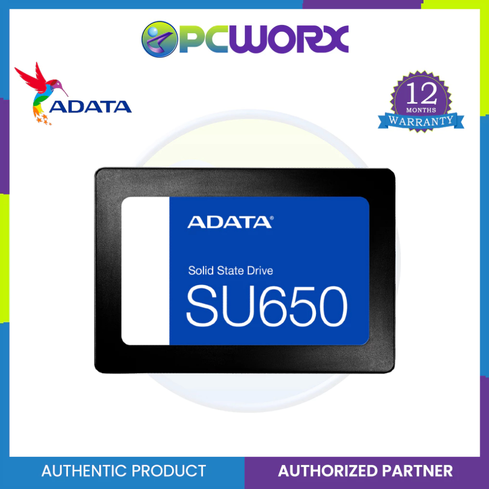 ADATA SU650 Solid State Drive 120GB/240GB/480GB SATA 2.5 - New ...