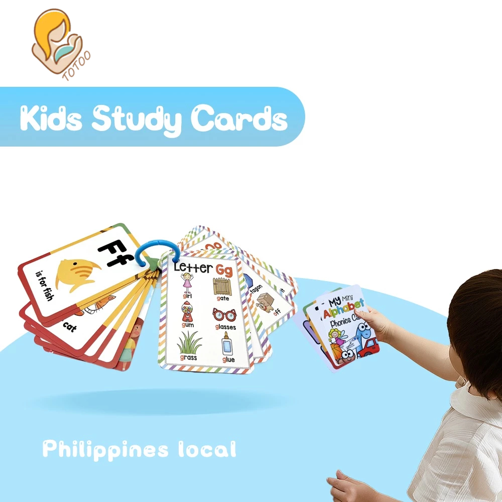 TOTOO 27 Alphabet card waterproof english learning card kids education ...