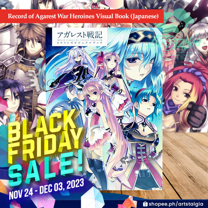 Record of Agarest War Heroines Visual Book (Japanese) | Shopee Philippines