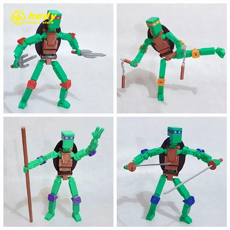 COD Lucky 13 [Teenage Mutant Ninja Turtles 3D Printed Multi-jointed ...