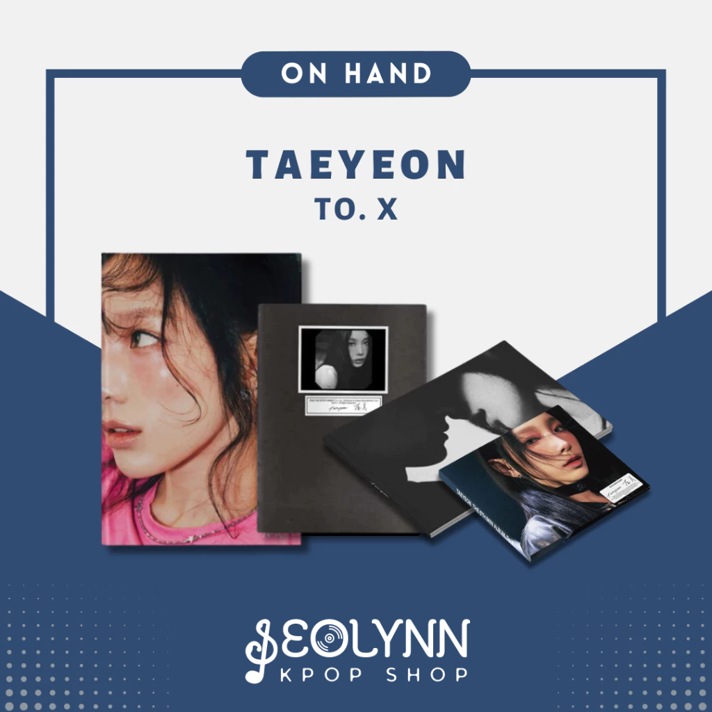[ON HAND] TAEYEON TO. X Mini Album / Vinyl SEALED OFFICIAL KPOP MERCH ...