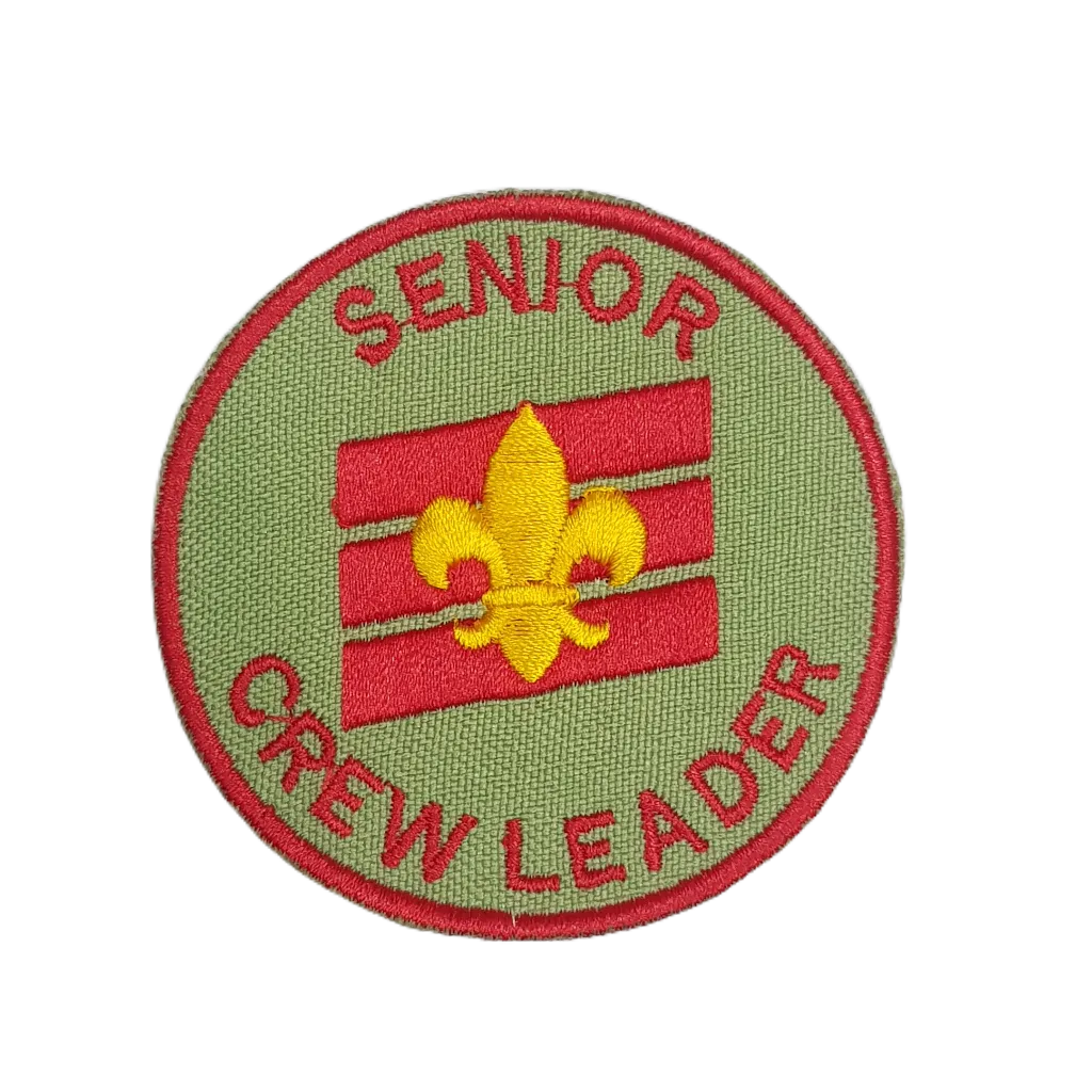 SENIOR CREW LEADER EMBROIDERY PATCHES | Shopee Philippines